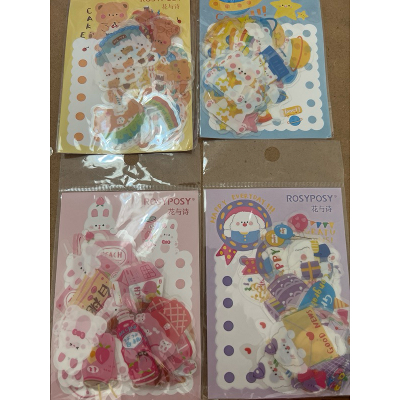 Jual Sticker motif mix karakter | Shopee Indonesia