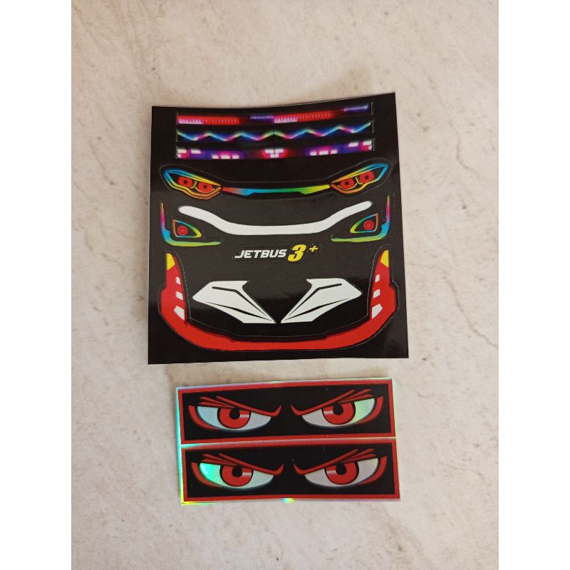 Jual Stiker handlamp miniatur bus basuri anti air | Shopee Indonesia