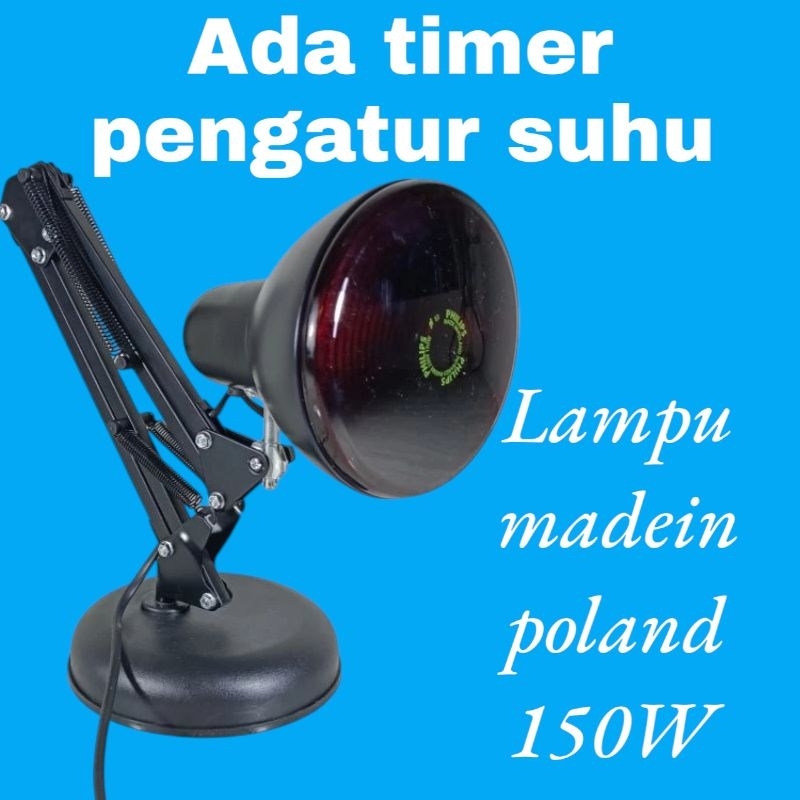 Jual ADA TIMER ADA PENGATUR SUHU LAMPU INFRARED PHILIPS 150W | Shopee ...