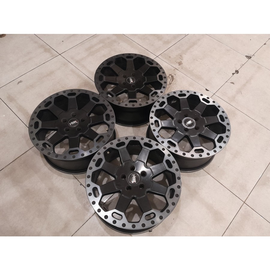 Jual Velg Racing Bekas R18 HSR Bahorok Pcd 5x114 Ring 18 Buat Terios Rush Captiva Xtrail Xpander ...