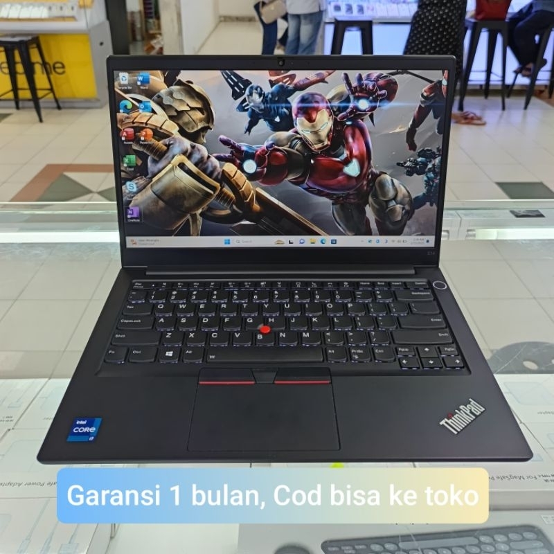 Jual Lenovo Thinkpad E14 Intel Core i7 Generasi 11 16/512GB | Shopee ...