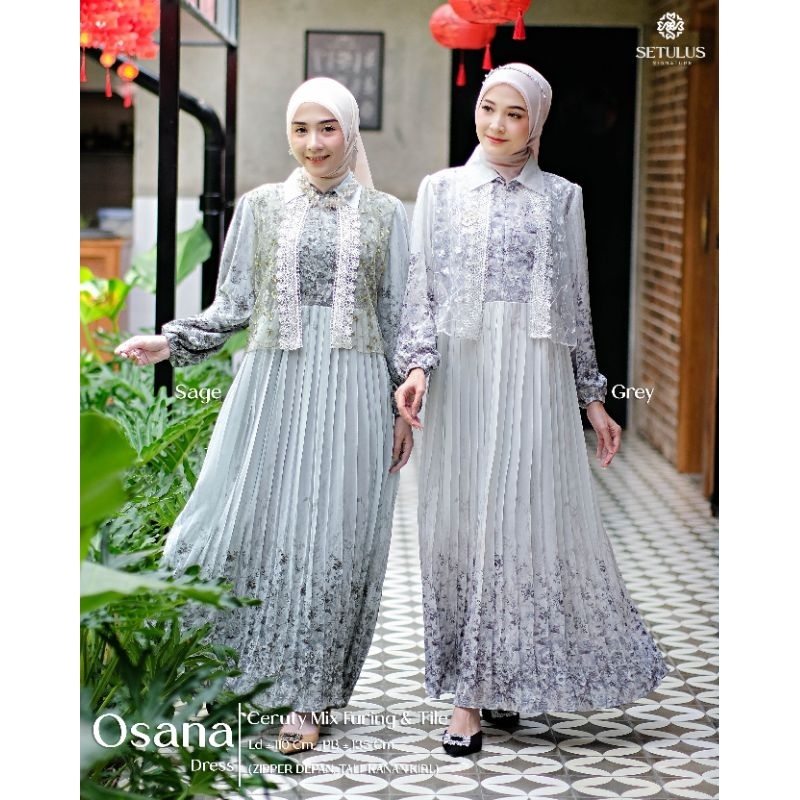 Jual Osana dress lebaran best seller by setulus signature | Shopee ...