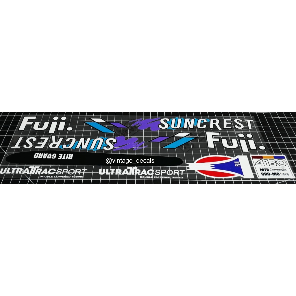 Jual sticker decals sepeda FUJI SUNCREST | Shopee Indonesia