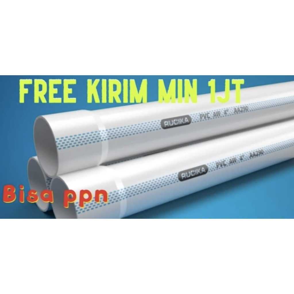Jual Pipa AW 1 RUCIKA atau INTILON 4 meter Setara vinilon pralon ...