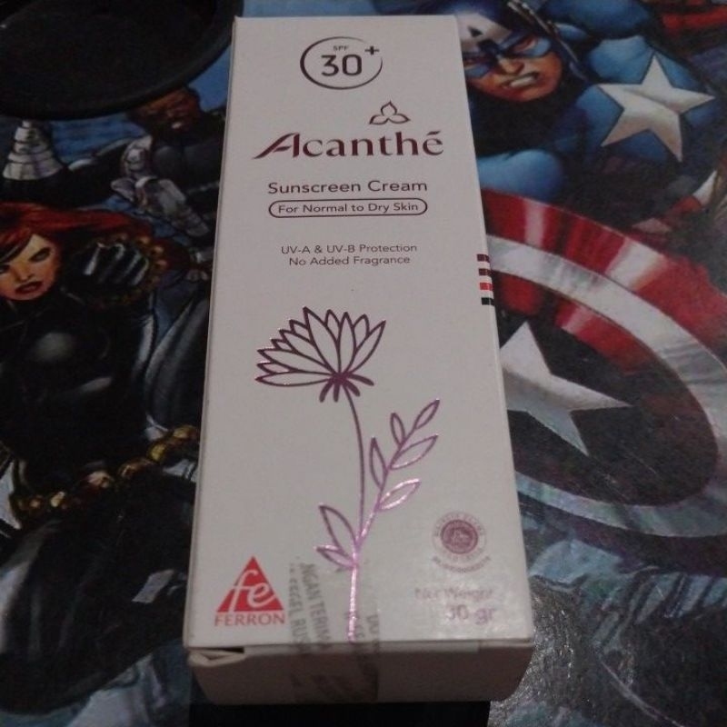 Jual acanthe spf 30+ 30gr | Shopee Indonesia