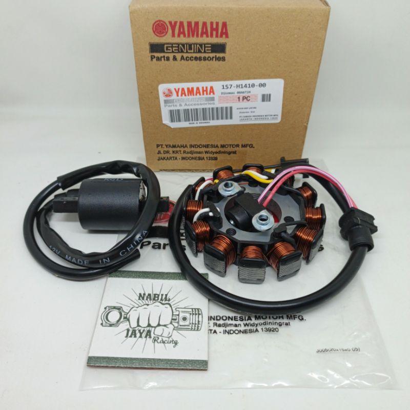 Jual SPUL STATOR ASSY + KOIL KUIL 1S7 YAMAHA JUPITER MX OLD MX NEW 135 ORI | Shopee Indonesia