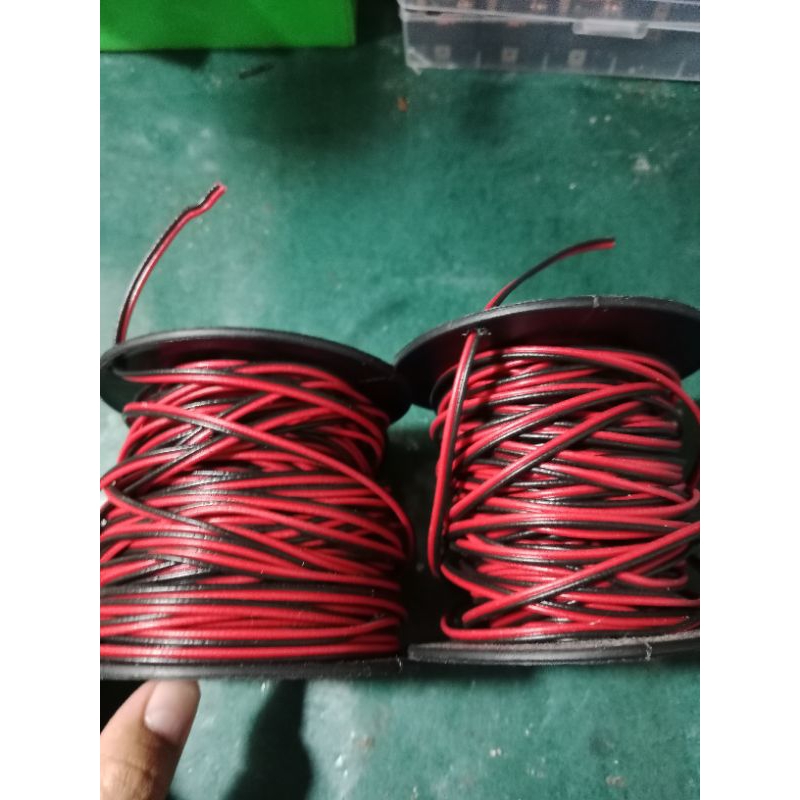 Jual Kabel AWG 24 2 Jalur Merah dan Hitam | Shopee Indonesia