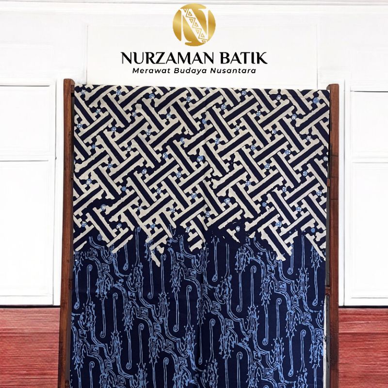 Jual Kain Batik Garutan Motif Lereng Angkin | Nurzaman Batik | Shopee ...