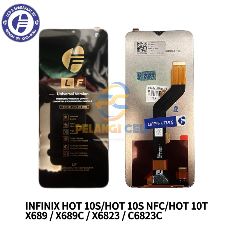 Jual LCD PLUS TOUCHSCREEN INFINIX HOT 10S / HOT 10S NFC / HOT 10T ...