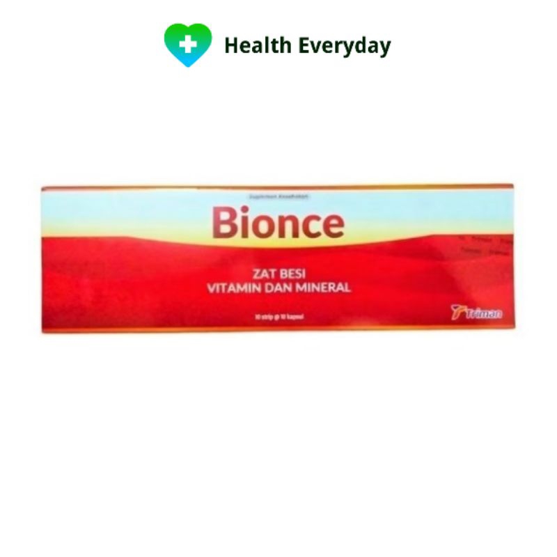 Jual BIONCE Zat Besi & Mineral 100s Triman | Shopee Indonesia