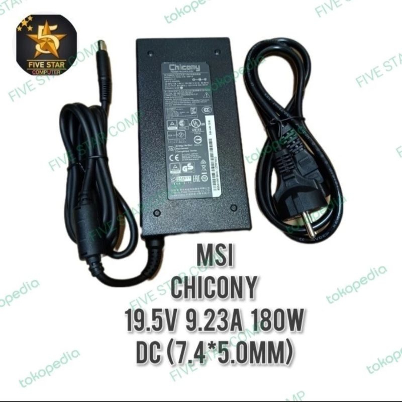 Jual Adaptor Charger Laptop MSI Gaming ALPHA 15 A3DD A3DC A3DDK 19.5V 9 ...
