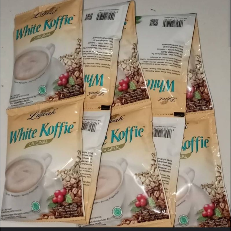 Jual White Koffie Kopi Luwak Kemasan Sachet Renteng isi 10 pcs | Shopee ...