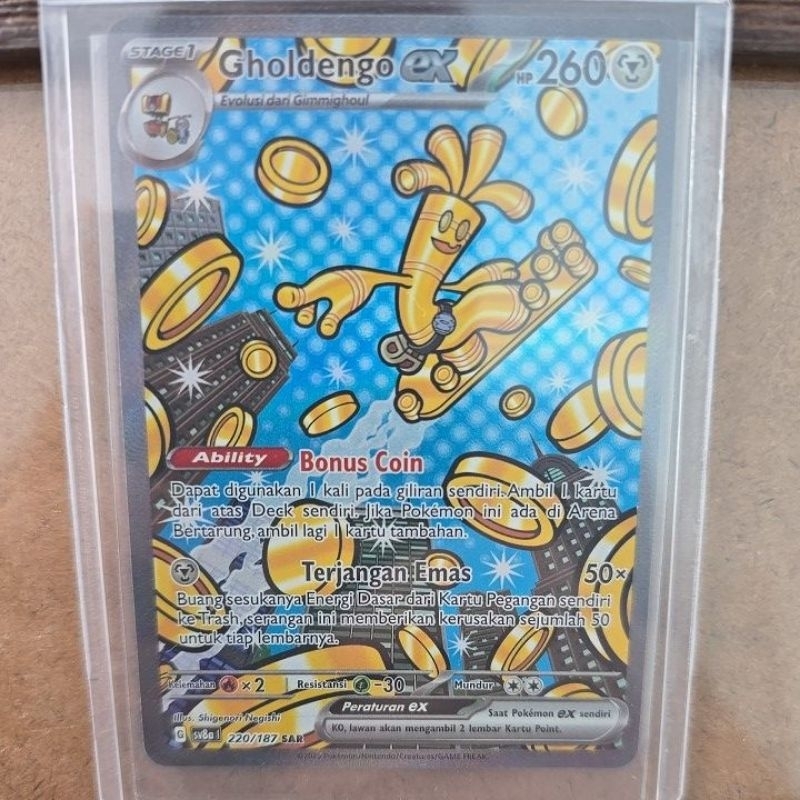 Jual Gholdengo SAR TCG POKEMON INDONESIA / KARTU POKEMON INDONESIA ...