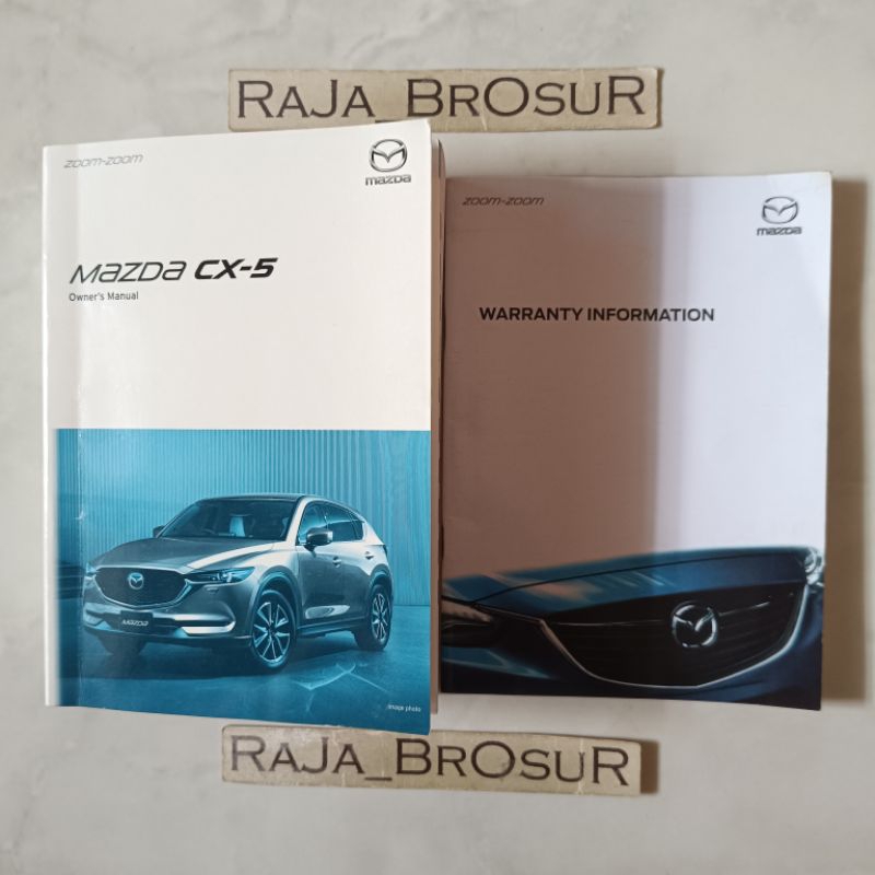 Jual Owners manual book Buku pedoman pemilik Buku servis Mazda CX5 CX 5 ...