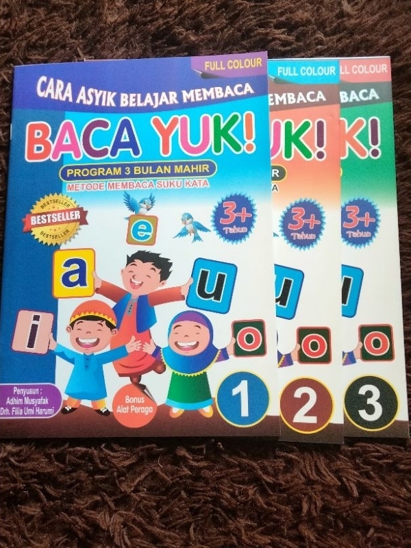Jual BUKU EDUKASI BACA YUK! Cara Ayik Belajar Membaca | Shopee Indonesia