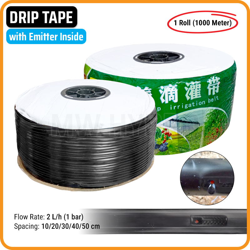 Jual 1 Roll 1000 Meter - Drip Tape with Flat Emitter Inside for ...