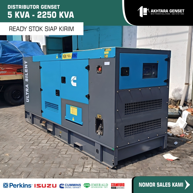 Jual Genset Silent 25 Kva - PERKINS CUMMINS ISUZU EMERALD | Shopee Indonesia