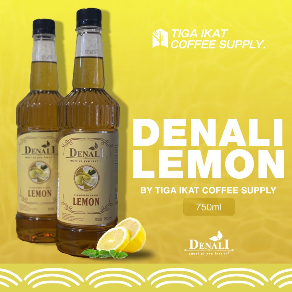 Jual Denali Sirup Lemon - Coffee Syrup Flavour Lemon - 750 ml | Shopee ...
