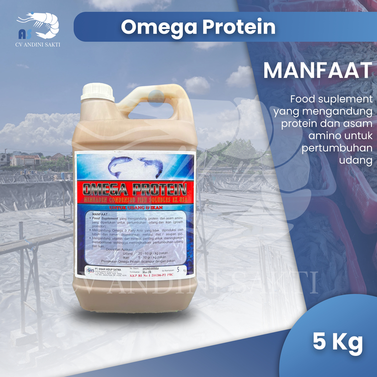 Jual Omega Protein Udang dan Ikan 5Kg | Shopee Indonesia