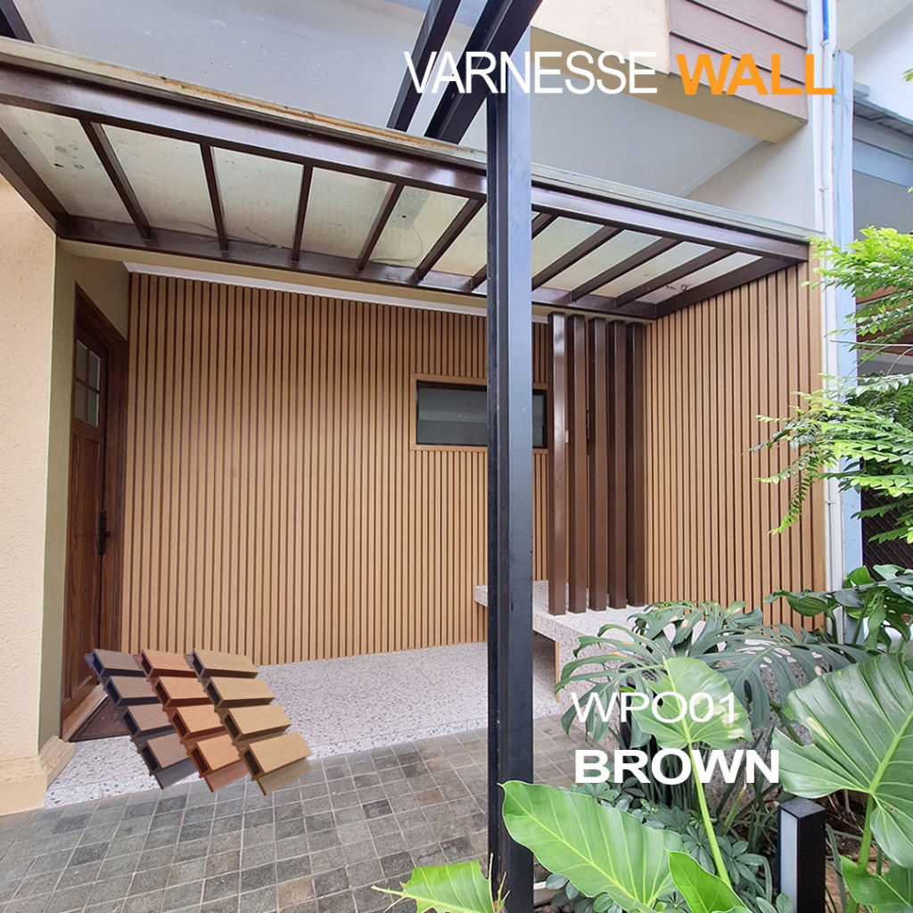 Jual VARNESSE Wpc Wall Panel Outdoor Wpo Cladding 290 cm | Shopee Indonesia