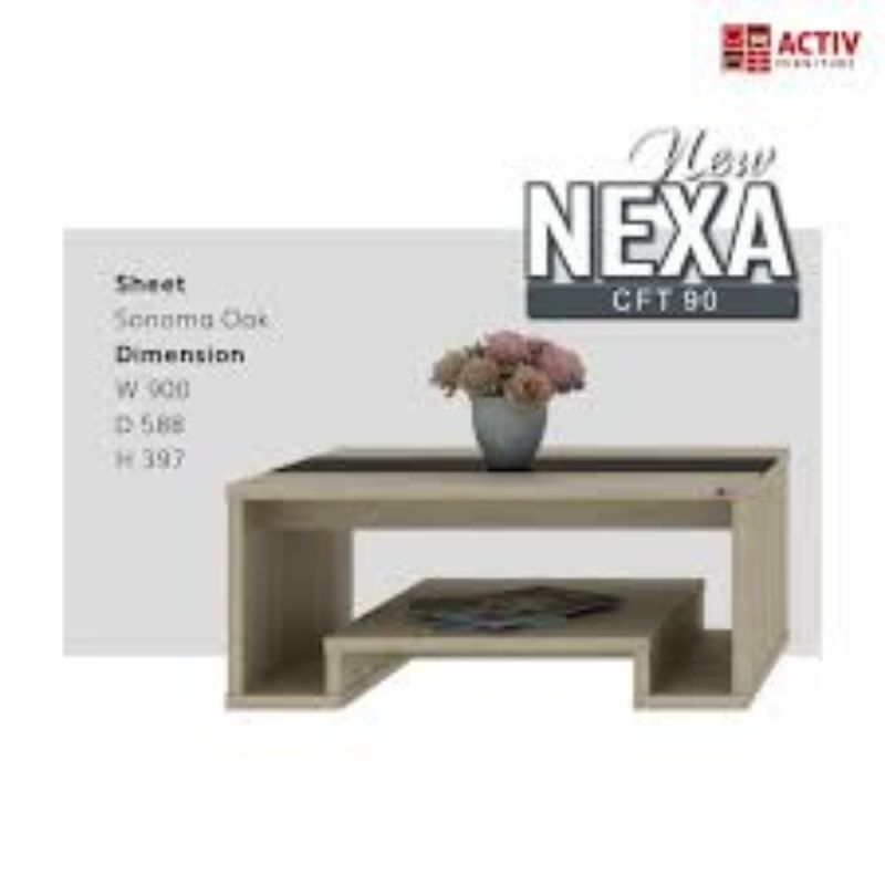 Jual MEJA TAMU ACTIV NEXA CFT 90/CFT91/MEJA ACTIVE PANEL | Shopee Indonesia