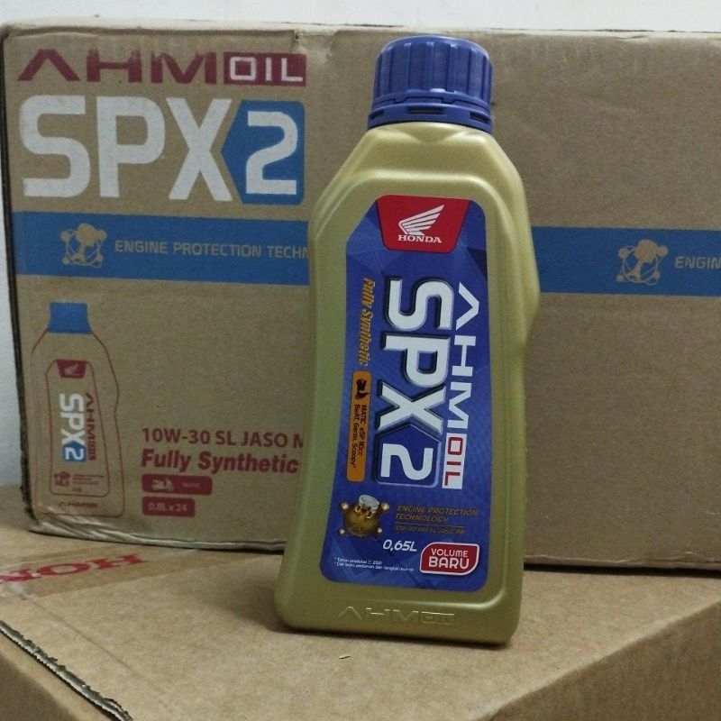 Jual Oli Ahm Spx2 650ml Fully Synthetic For Matic Honda Beat Deluxe ...