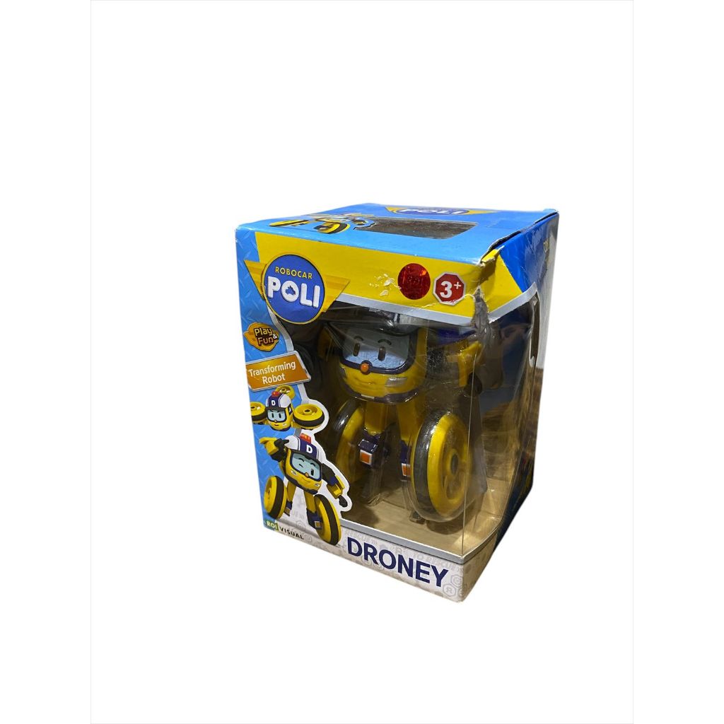 Jual Robocar Poli Transforming Robot Droney MRT-0656(Difect Kemasan ...