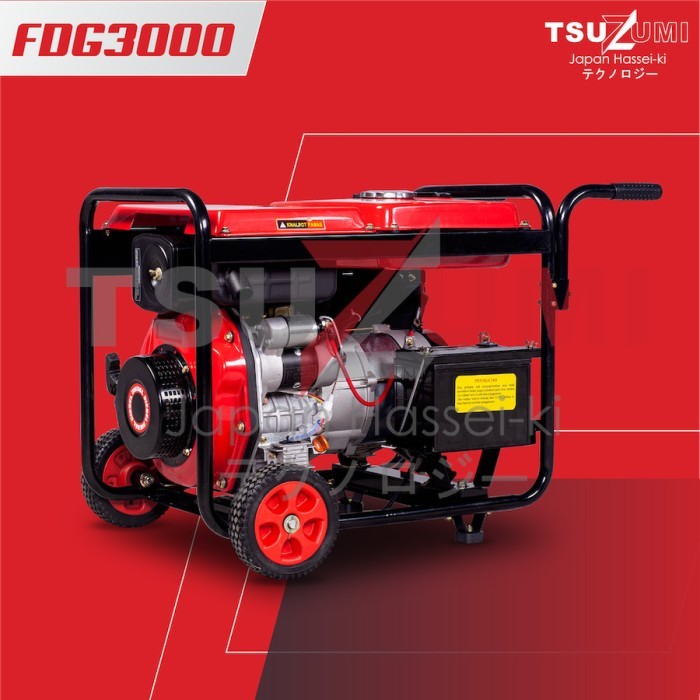 Jual Genset 3000 Watt Diesel Generator FAW-VW FDG 3000 / Genset Solar ...