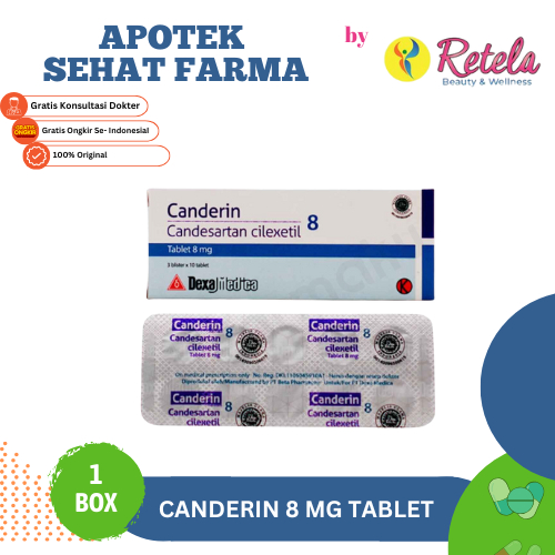 Jual CANDERIN 8MG 1 BOX 3 BLISTER | Shopee Indonesia