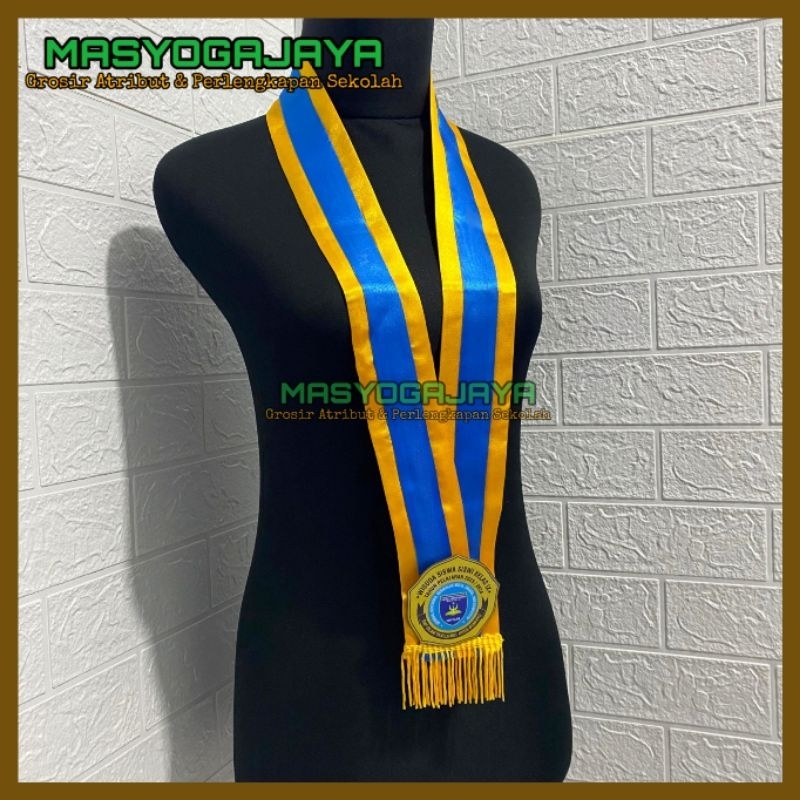 Jual Samir dan Pin Gordon Kuningan Model Peniti / Kalung Medali Wisuda ...