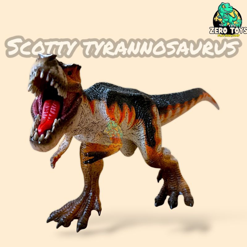Jual Scotty tyrannosaurus - Figure Dinosaurus Besar mainan T-rex ...