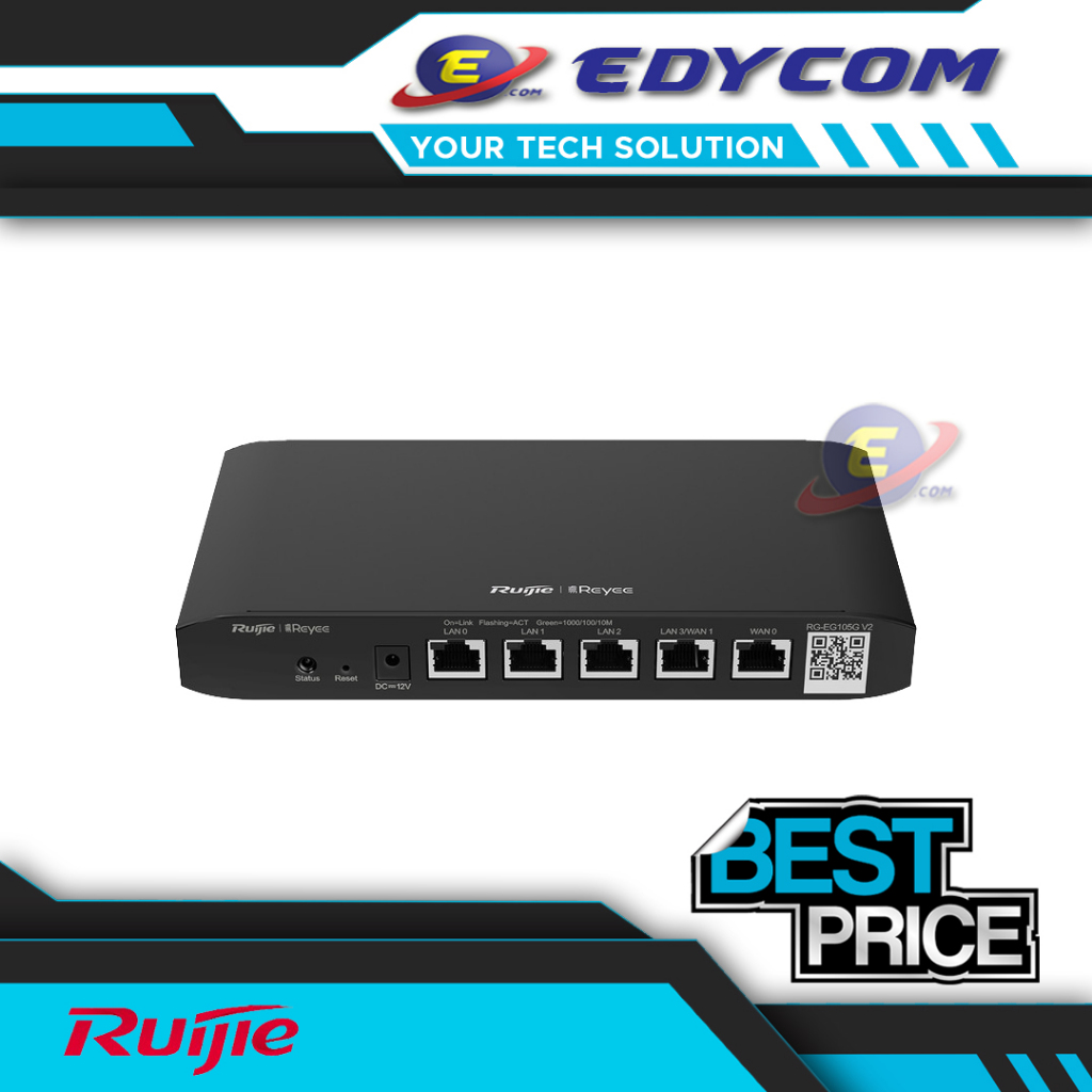 Jual Ruijie Reyee RG-EG105G-V3 Cloud Managed Router | Shopee Indonesia