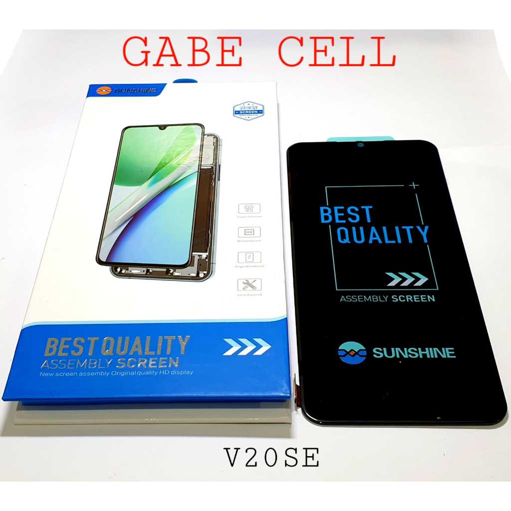 Jual LCD SUNSHINE VIVO V20 SE BLACK FULLSET TOUCHSCREEN | Shopee Indonesia