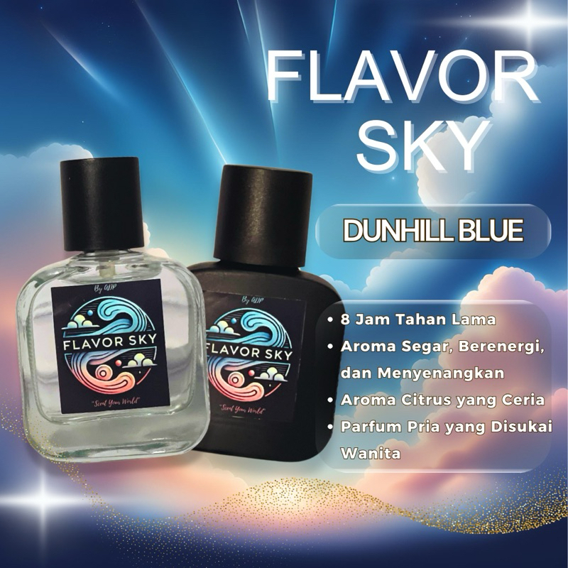 Jual Flavor Sky Parfum Dunhill Blue ( Parfum Pria ) | Shopee Indonesia