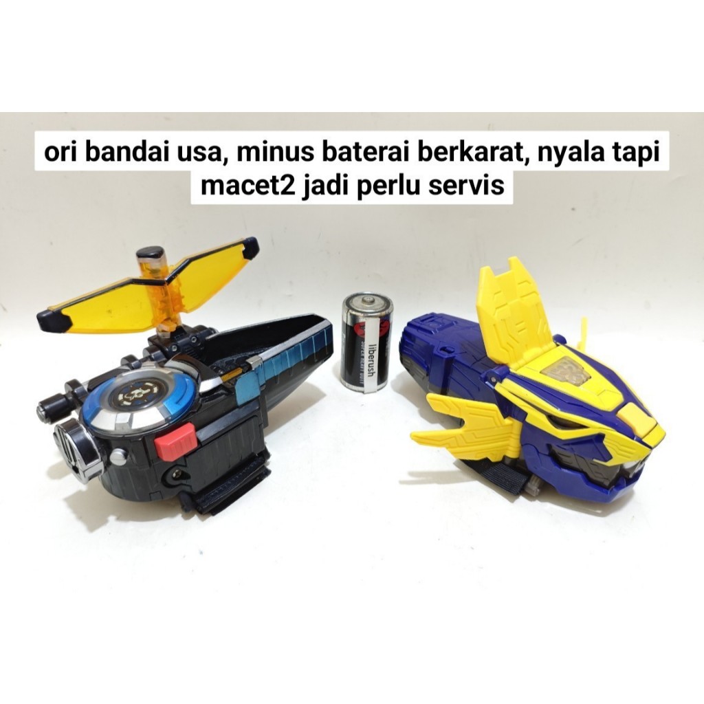 Jual Set bandai dx morphin brace go buster gobuster beast morpher ...