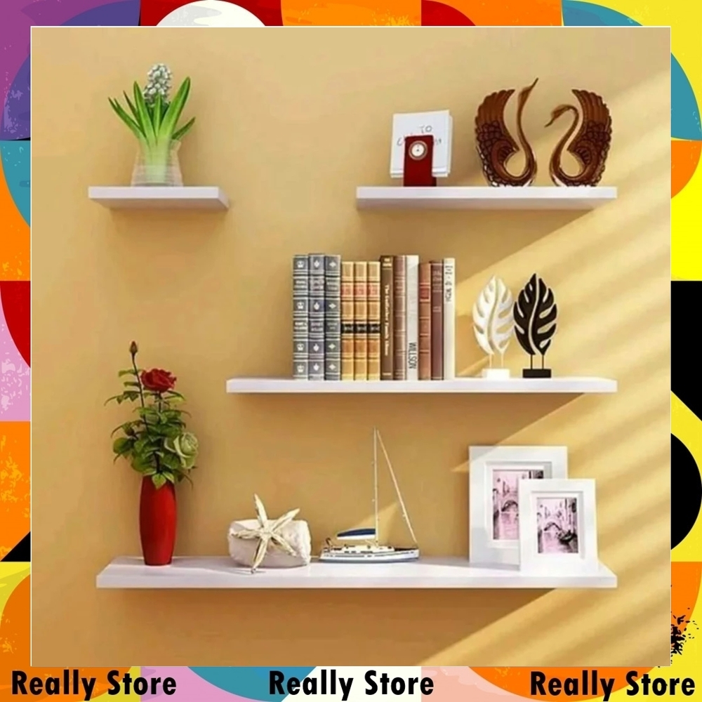 Jual Ambalan Dinding 1 Set isi 4 Buah Murah Ambalan Melayang Rak ...