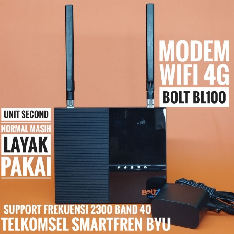 Jual Bolt Bl100 Modem 4g Router Wifi Unlock Simcard Band 40 All ...