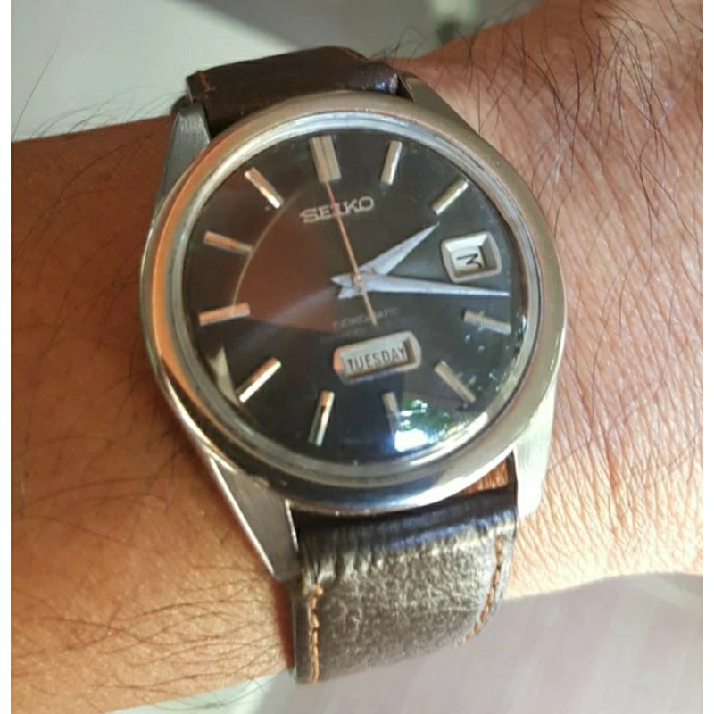 Jual Seikomatic Diashock 26 jewels Day Date Automatic | Shopee Indonesia