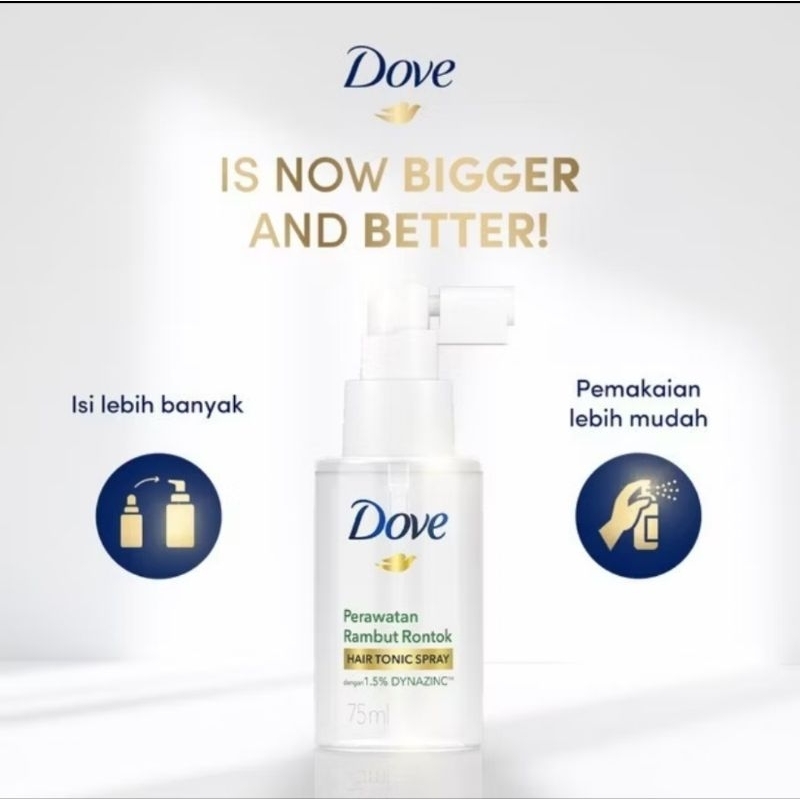 Jual dove hair tonic Original 100% ya | Shopee Indonesia