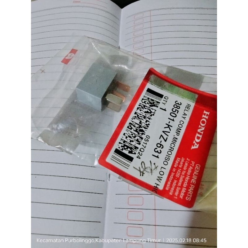 Jual RELAY COMP 38501-KVZ-631 RELAY K4 STATER BEAT VARIO 125 ALL MATIC ...