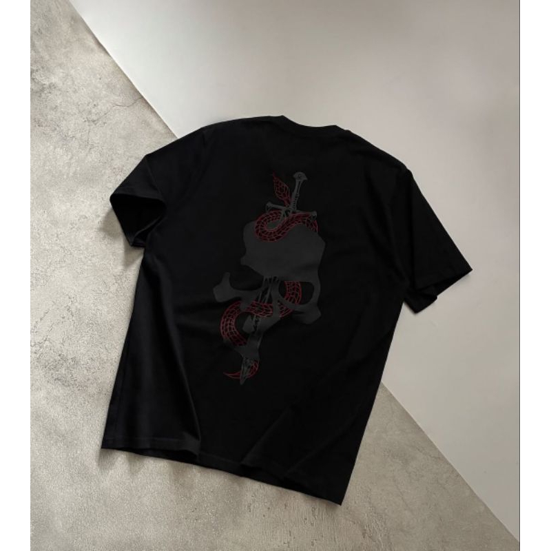 Jual Rucas Year of snake skeleton tee "YOS"/Baju kaos rucas | Shopee ...