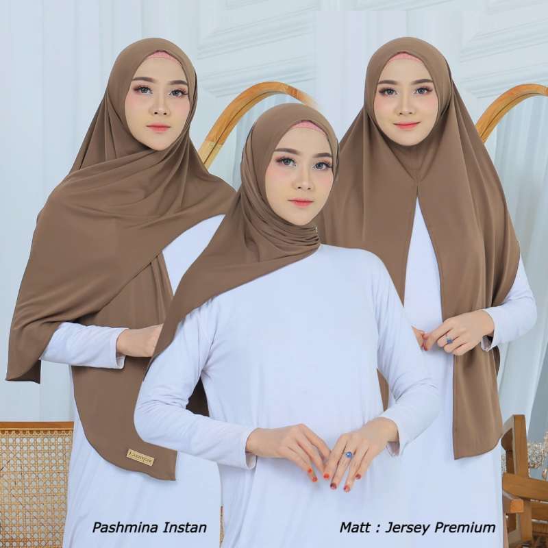 Jual Pashmina Instan Oval Pasmina Oval Instan Hijab Pashmina Instan ...