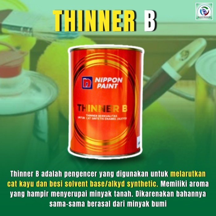 Jual Nippon Paint Thinner B Pelarut Cat di Makassar | Shopee Indonesia