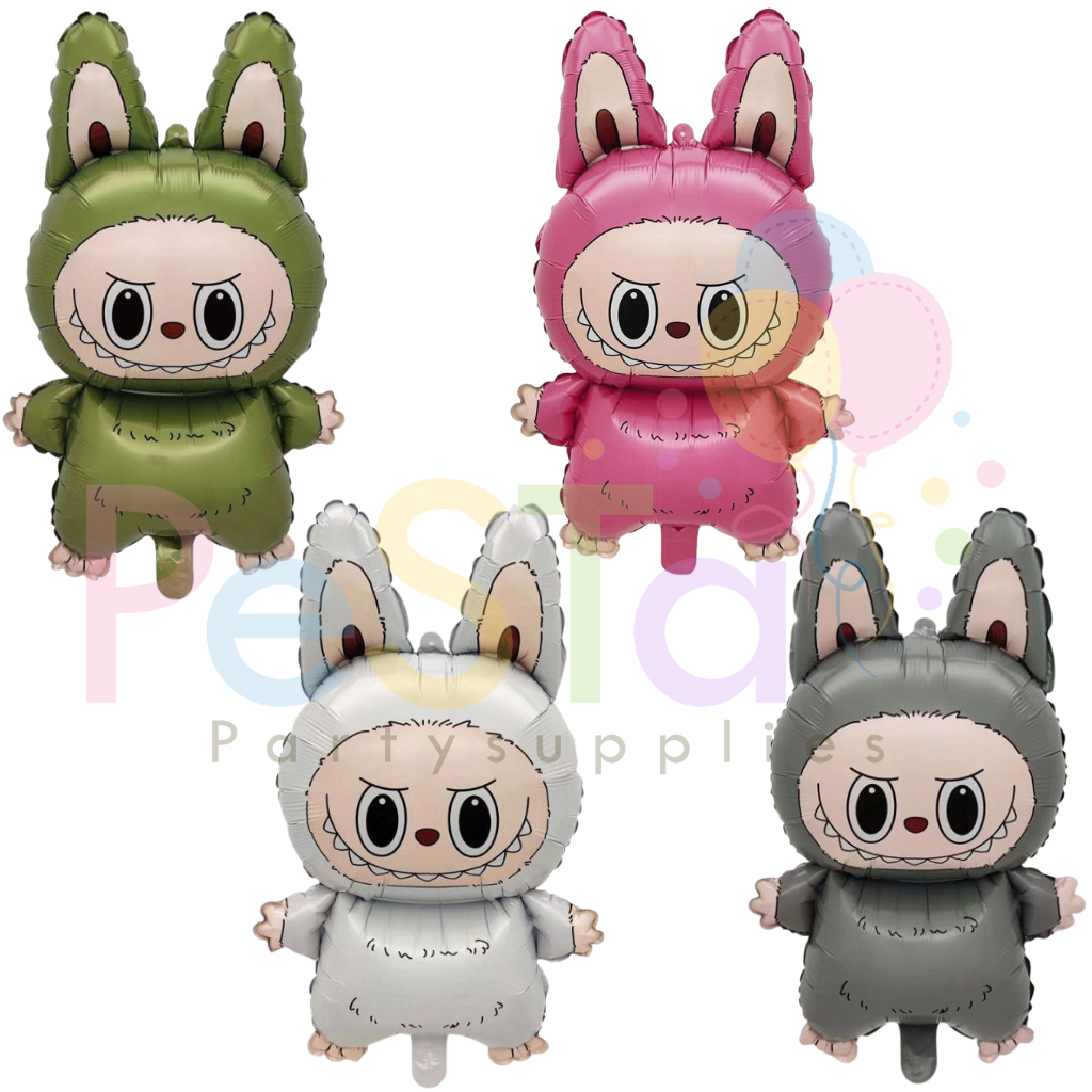 Jual Balon Foil Karakter Labubu/Labubu sebadan/Labubu Lucu/Labubu ...