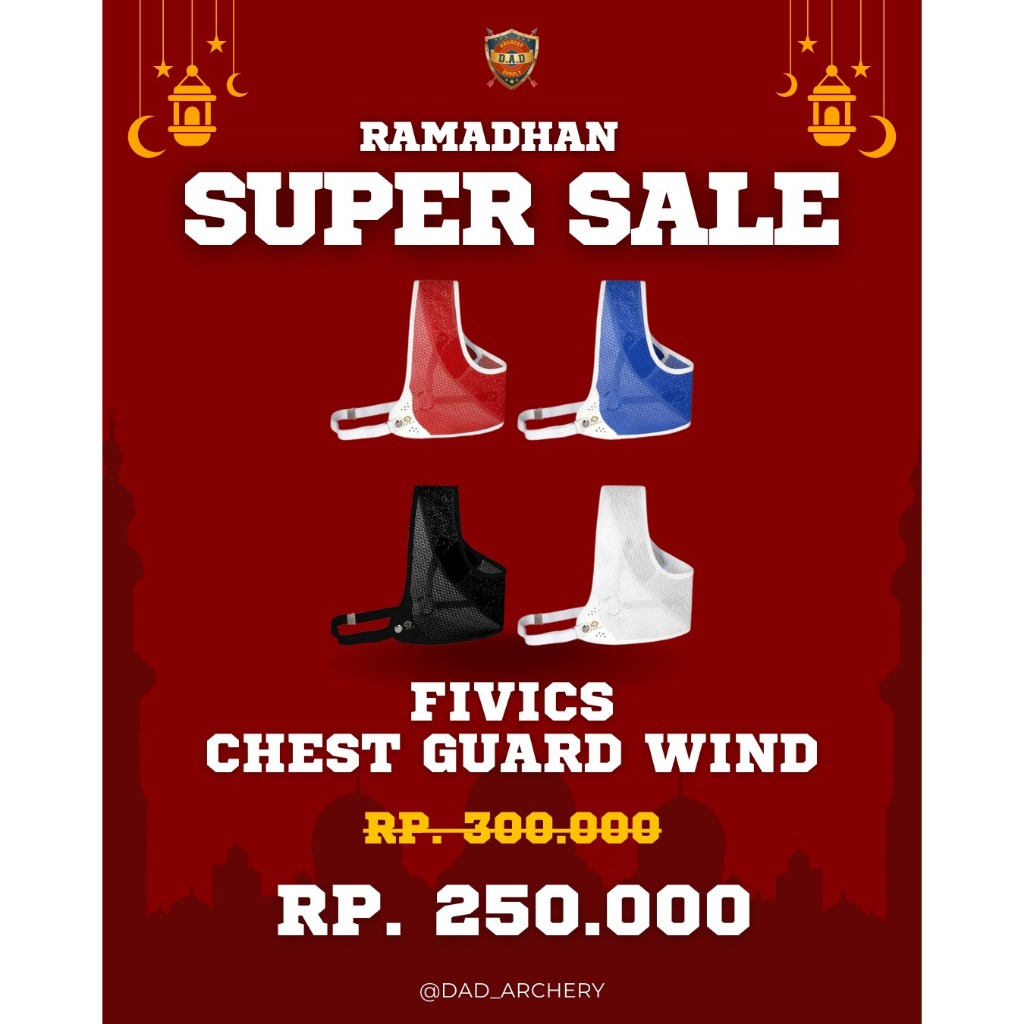 Jual RAMADHAN SALE - FIVICS WIND CHEST GUARD / PELINDUNG DADA PANAHAN ...