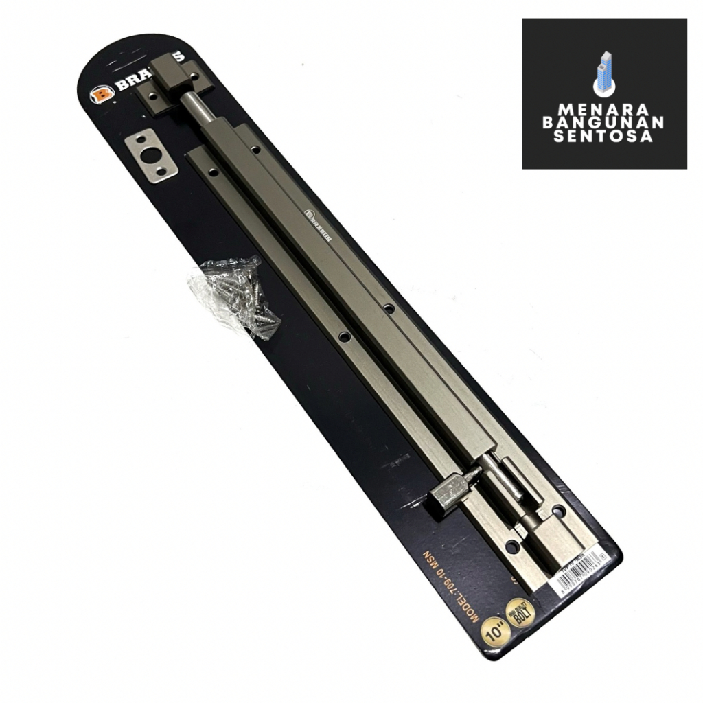 Jual Grendel Aluminium Brabus Jumbo 10" Inch - Gerendel Selot Kunci ...