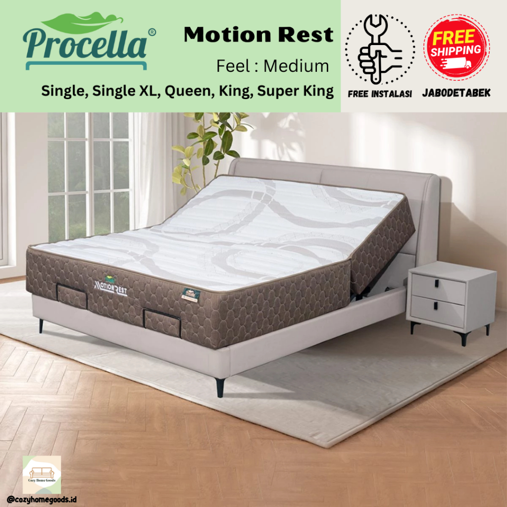 Jual Kasur Springbed Matrass - Procella Motion Rest - Queen King Size ...