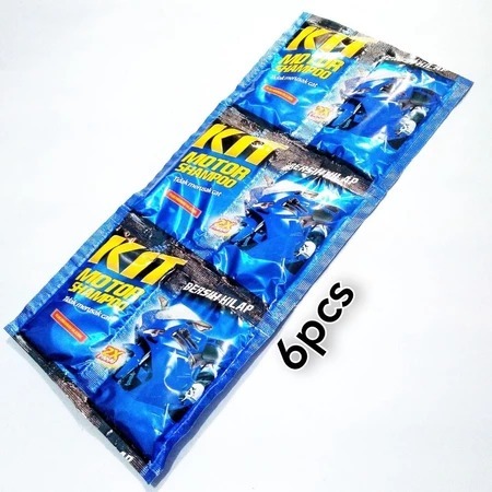 Jual KIT SHAMPO MOTOR SACHET 15ML 6 PCS | Shopee Indonesia
