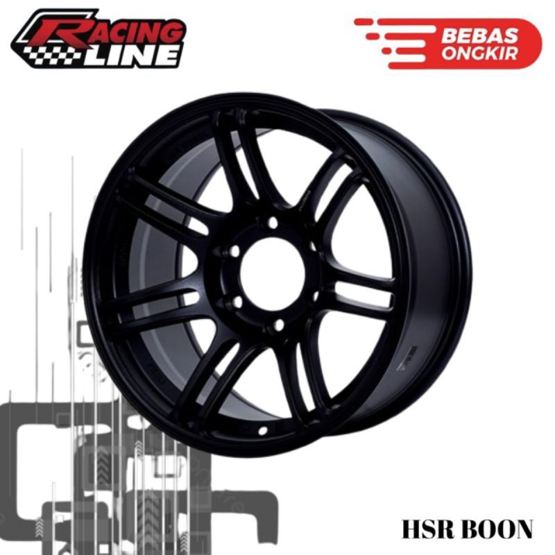 Jual Velg Mobil Racing JDM R17 BOON HSR ORIGINAL Cocok Untuk Triton Hilux Fortuner Pajero ...