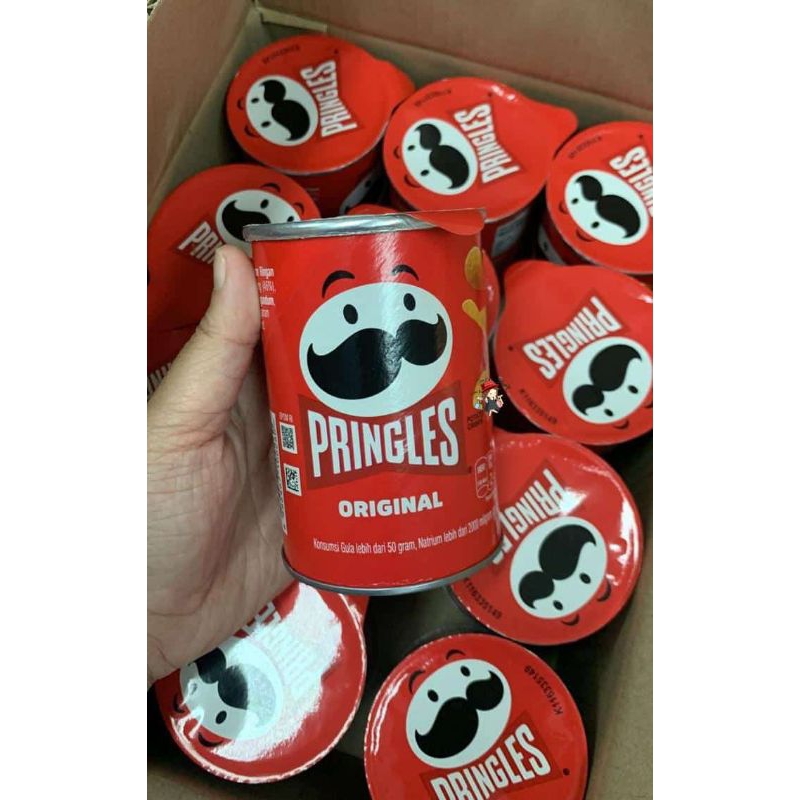 Jual PRINGLES MINI ORI 42g isi 12pcs/karton | Shopee Indonesia